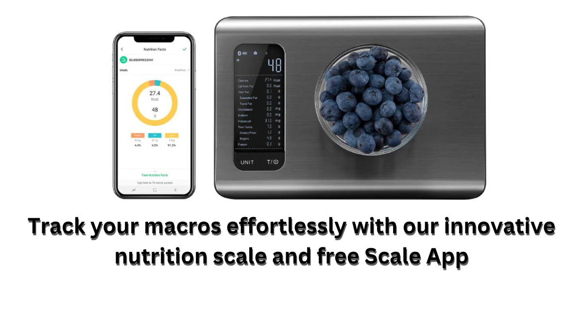 SmartElek® Nutrition Food Scale – Smartmacroscale